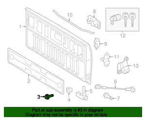 90166-60002 - Access Cover Screw - 2007-2021 Toyota Tundra | OEM ...