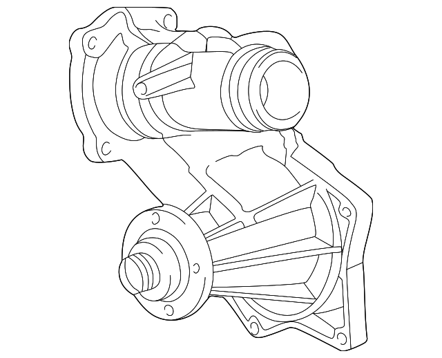 Genuine BMW 11-51-0-393-336 | Water Pump Assembly | FREE Shipping on ...