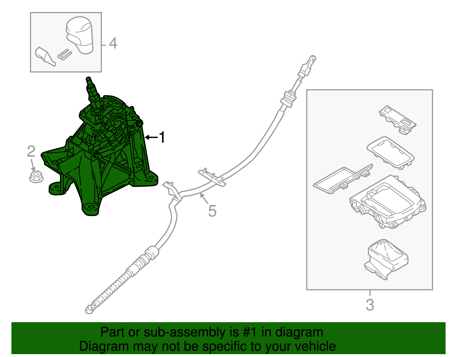 2017-2024 Mazda Gear Shift Assembly KB8A-46-100 | Retail Performance ...