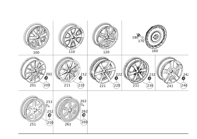 4514012602C44B - Disc Wheel Mercedes-Benz USA Parts