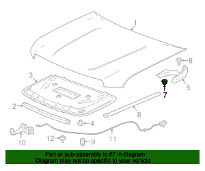 11546459 - Multi-Purpose Nut - 2014-2022 GM | World Parts Direct