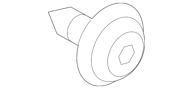 2017-2021 Ford Upper Center Pillar Trim Clip -W718999-S900 | TascaParts.com