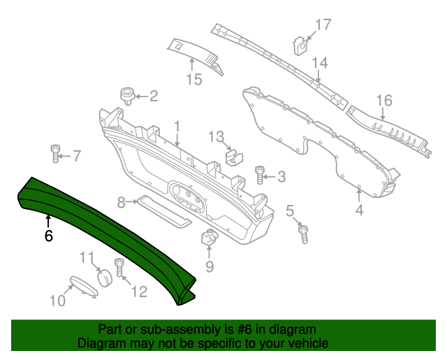 Genuine BMW 51-49-8-400-144 | Center Cover | FREE Shipping on Most ...