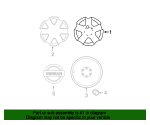 Wheel, Alloy | Nissan Parts & Accessories Online