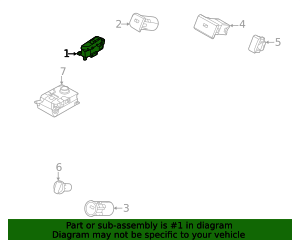 2021-2024 Kia Sorento | Switch | 93300-P2300 | Kia Auto Parts