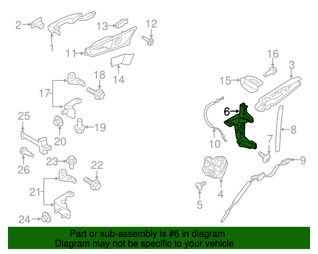 Genuine OEM Ford Part - Bracket FT4Z-5826494-A | Genuine OEM Ford Parts ...