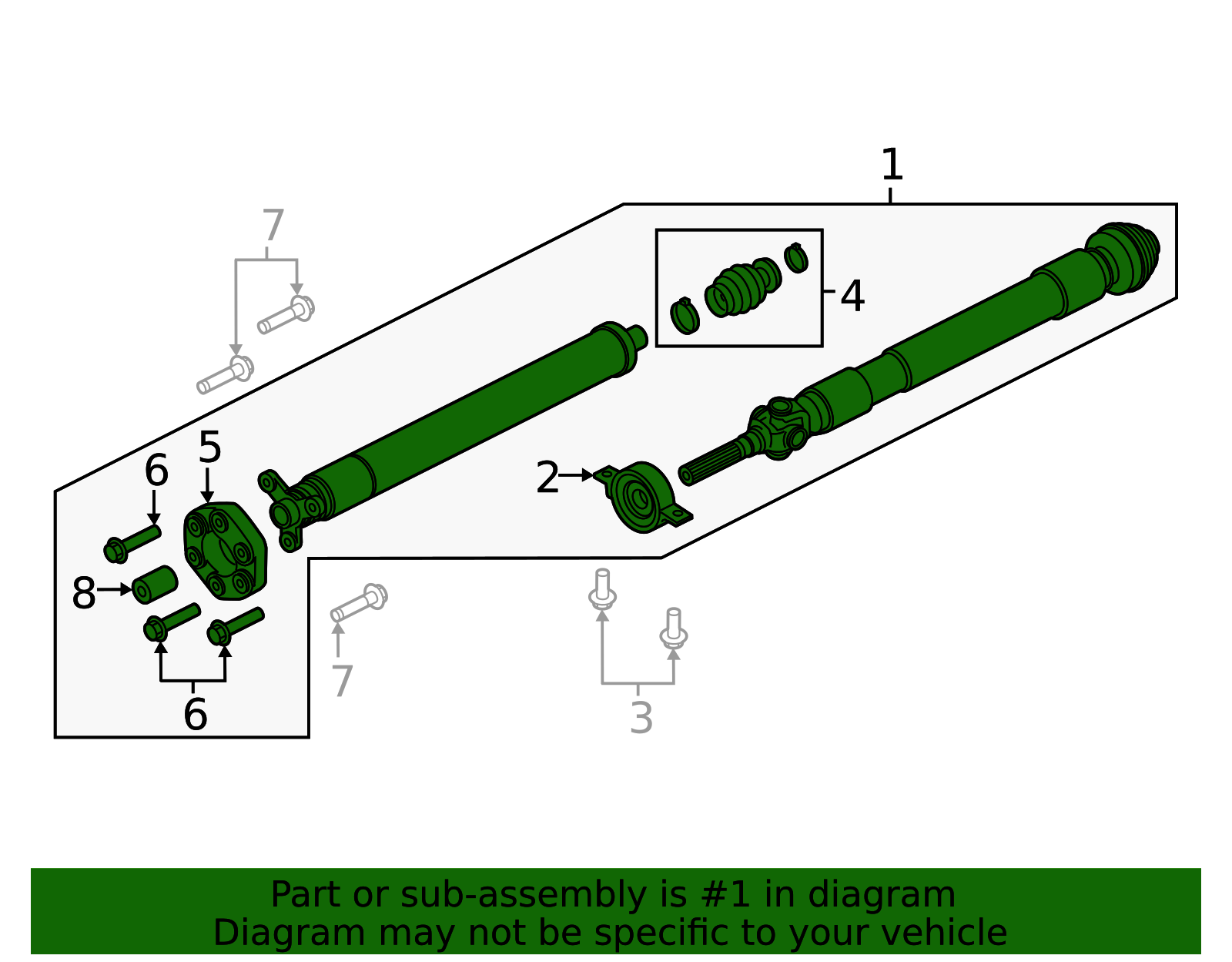 2020-2025 Ford Drive Shaft L1MZ-4R602-AU | OEM Parts Online
