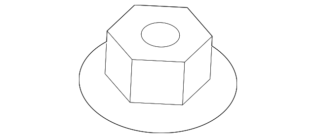 2003-2024 Mopar Starter Nut 06506929AA | Mopar Parts Canada