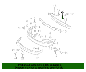 86635-1G050 - Reinforcement Lower Bracket 2006-2009 Kia Rio | Kia.Parts ...