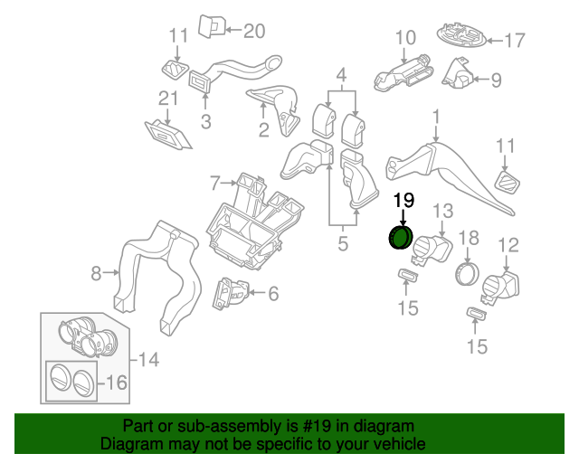 2010-2016 Land Rover LR4 Trim Ring LR013696 | OEM Parts Online