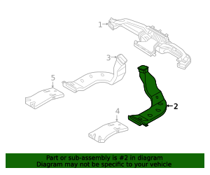 97370-S9000 - Heater Duct 2020-2023 Kia Telluride | Kia.Parts Store