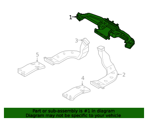 97470-S9000 - Duct Assembly 2020-2022 Kia Telluride | Kia.Parts Store