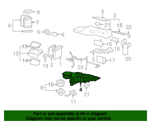 89018301 - OEM GM Evaporator Case | GMPartsCenter.net | GM Parts Center