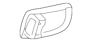 220-750-00-06 - Fuel Door 2000-2006 Mercedes-Benz | MB Parts Express