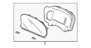 78100-TGS-AX2 - Instrument Cluster 2021 Honda Passport | Honda Parts Online