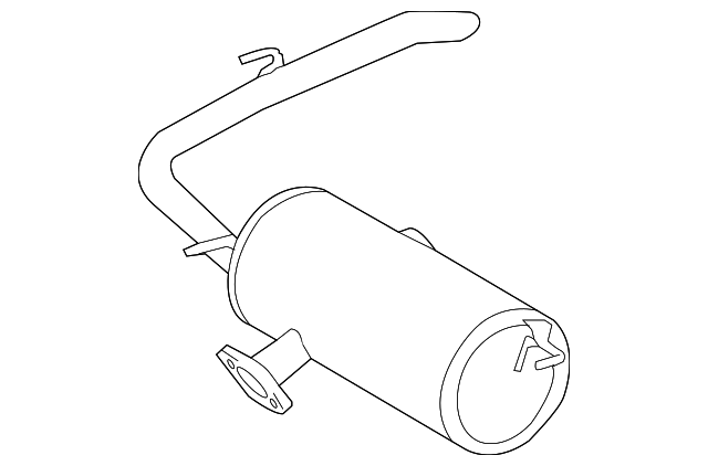 2017-2020 Toyota Sienna Muffler & Pipe 17430-0P531 | Toyota Parts Center