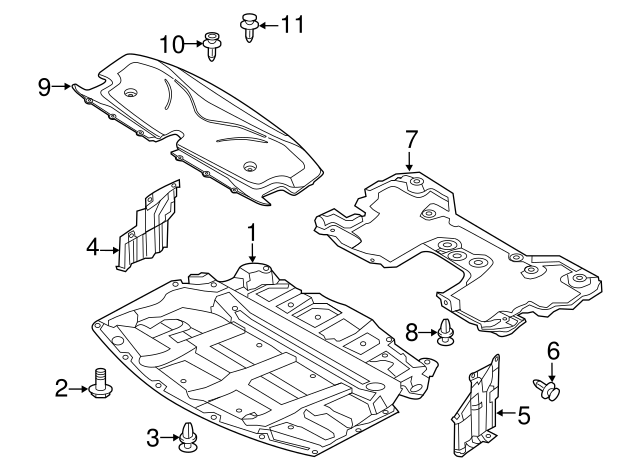 16554-1MA0A (165541ma0a) - 2011-2019 Infiniti Air Duct | Infiniti Parts Net