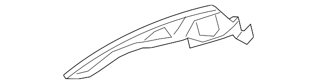 51657157989 - Fender Mtg Bkt 2007-2014 BMW | Genuine BMW Parts