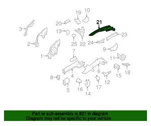 Genuine BMW 51-65-7-157-989 | Fender Mtg Bkt | FREE Shipping on Most ...