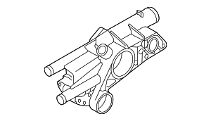 2010-2016 Hyundai Thermostat Cover 25630-2G700 | Retail Performance ...