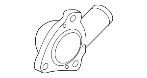 2008-2015 Hyundai Water Inlet 25630-2G000 | OEM Parts Online