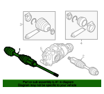 31-60-7-618-680 - Axle Assembly - 2011-2019 BMW | BMWPartsHub