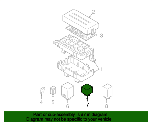 96190187 GM Multi-Purpose Relay | GM Parts Store