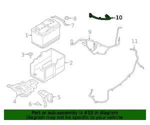 2020-2024 Ford Negative Cable JX6Z-10C679-D | OEM Parts Online