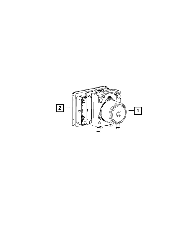 MOPAR ANTI LOCK BRAKE SYST MODULE - 68420215AA - 68420215AA | Mopar ...