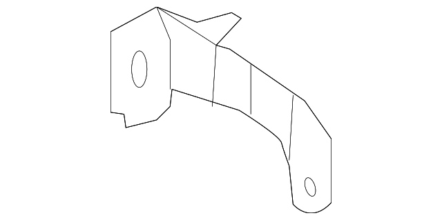 86642-B2510 - Impact Bar Bracket 2017-2019 Kia | Kia.Parts
