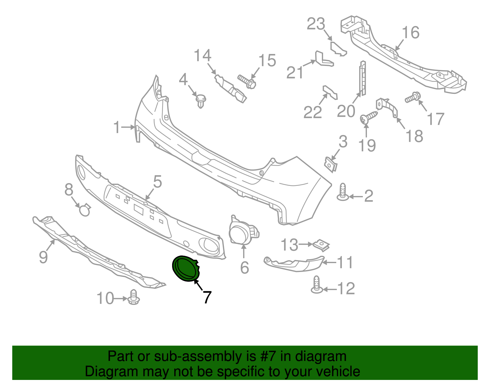 86657-B2800 - Trim Bezel 2017-2019 Kia | Kia.Parts