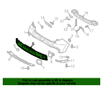 86695-B2600 - Lower Cover - 2017-2019 Kia | Kia Auto Parts