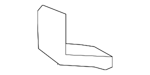 86635-B2510 - Impact Bar Lower Bracket 2017-2019 Kia | Kia.Parts Store