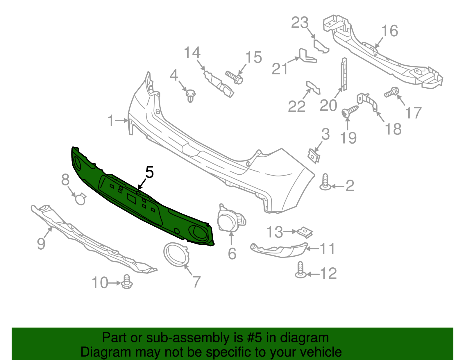 86695-B2600 - Lower Cover 2017-2019 Kia | Kia Downtown LA Parts