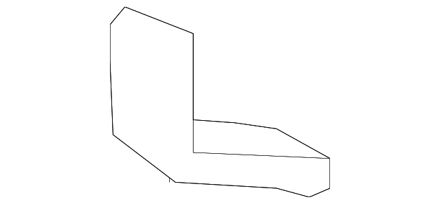 86635-B2510 - Impact Bar Lower Bracket 2017-2019 Kia | Kia.Parts Store