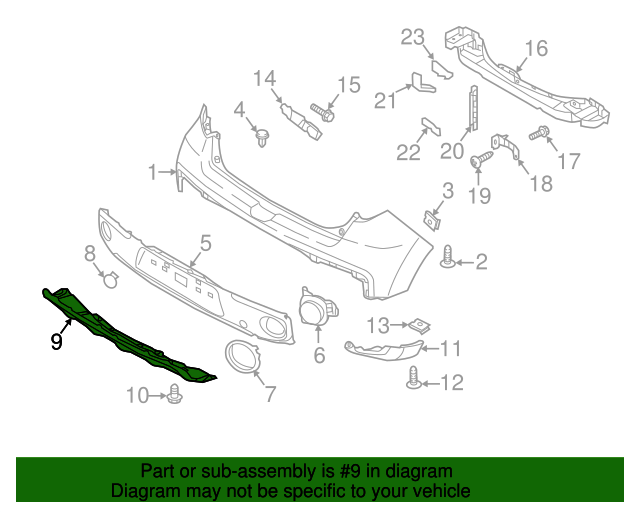 86665-B2500 - Skid Plate 2017-2019 Kia | Kia.Parts Store