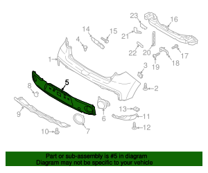 86695-B2830 - Lower Cover 2017-2019 Kia | Kia.Parts Store