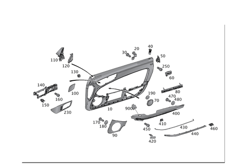 Door Paneling for 2020 Mercedes-Benz SLC 300 | Mercedes-Benz USA Parts