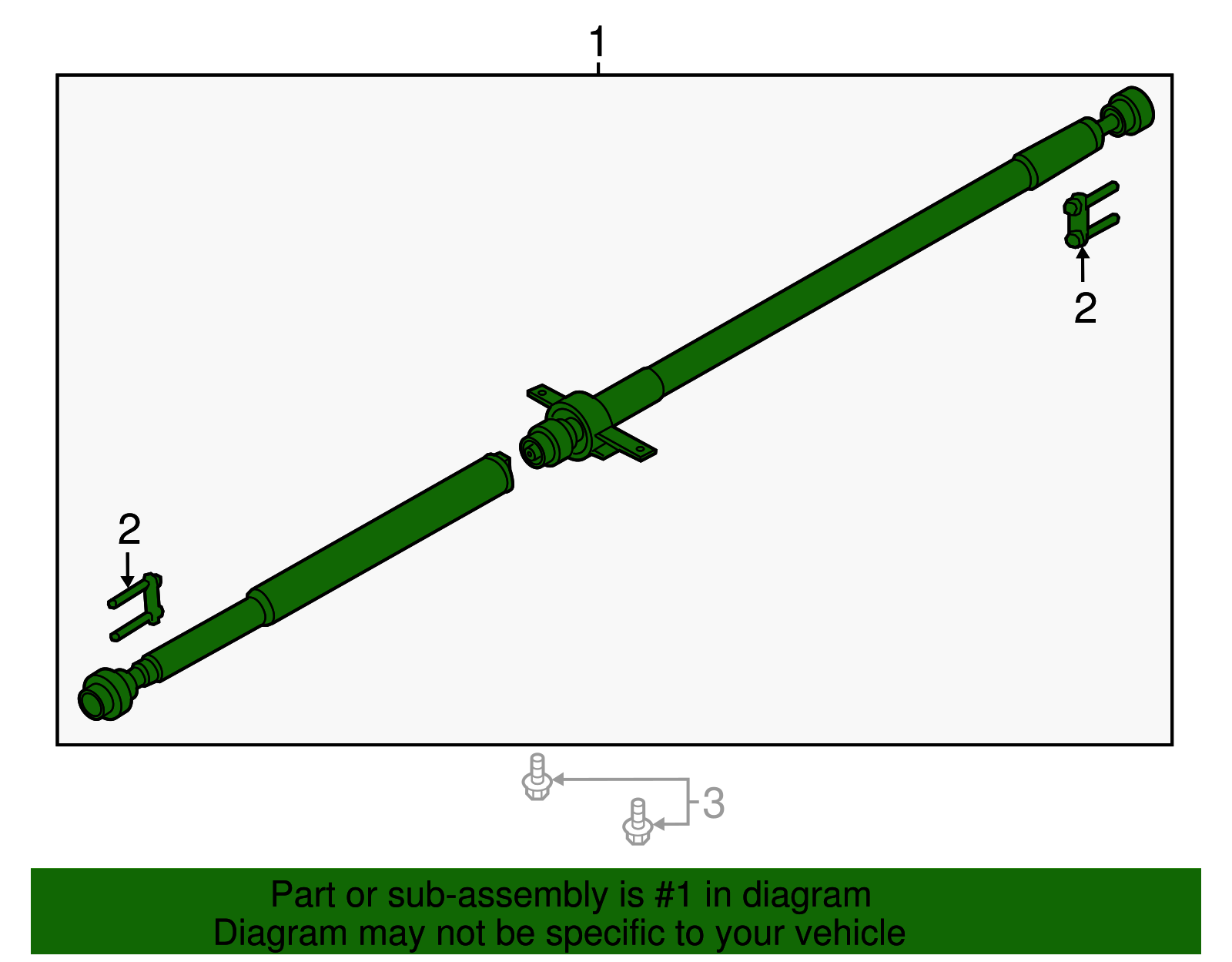 Ford Dealership 2013-2020 Ford Drive Shaft DG9Z-4R602-A | Ford Parts ...