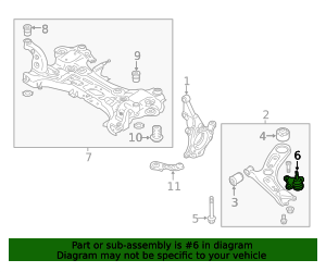 Genuine Ball Joint for 2017-2022 Hyundai | Part# 54530-F2100 | Hyundai ...