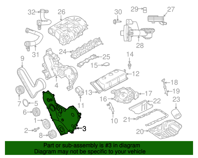 2007-2010 Mopar Cover 04892138AB | Mopar Parts Canada