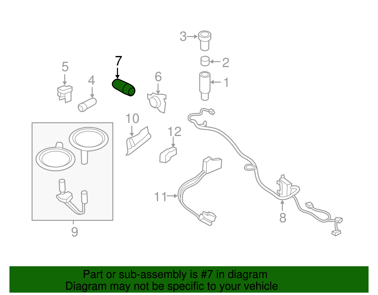SW-7621 - Motorcraft™ Seat Heater Switch 2016-2023 Lincoln | Big 3 Auto ...
