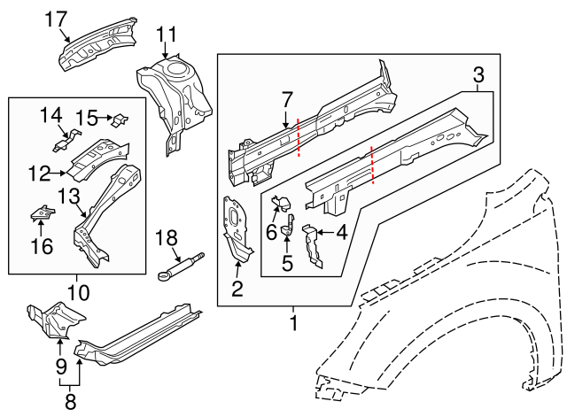 2015-2019 Subaru OEM NEW 2016-2019 Subaru Legacy Outback Driver Sd ...