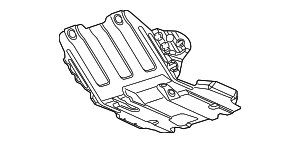 2014-2020 GM Steering Gear Skid Shield 22847943 | TascaParts.com