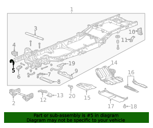 2014-2020 GM Bracket 22833932 | GMPartsDirect.com