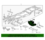 23243083 - OEM GM PLATE GMPartsCenter.net | GM Parts Center