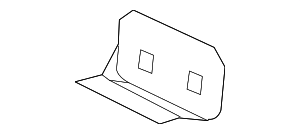 2014-2019 GM Front Bumper Fascia Tow Eye Access Hole Cover 22972543 | GmPW