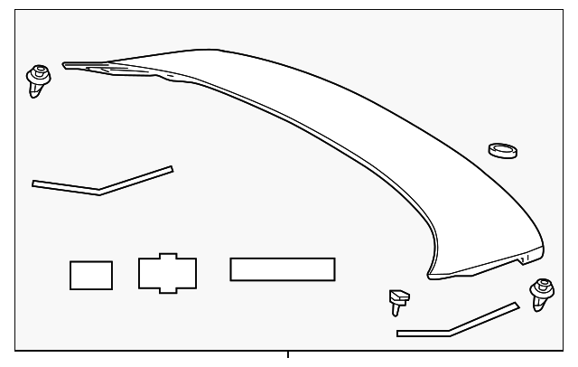 76085-47916 - Spoiler Assembly - 2016-2022 Toyota | OEM Genuine Toyota ...