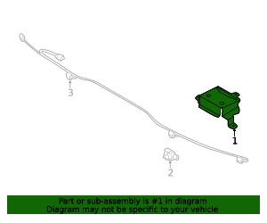 2020-2024 Subaru Module 87631AN00A | Subaru Parts Guys