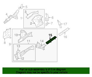 2016-2020 Nissan Rear Extension G5182-9HSMA | TascaParts.com